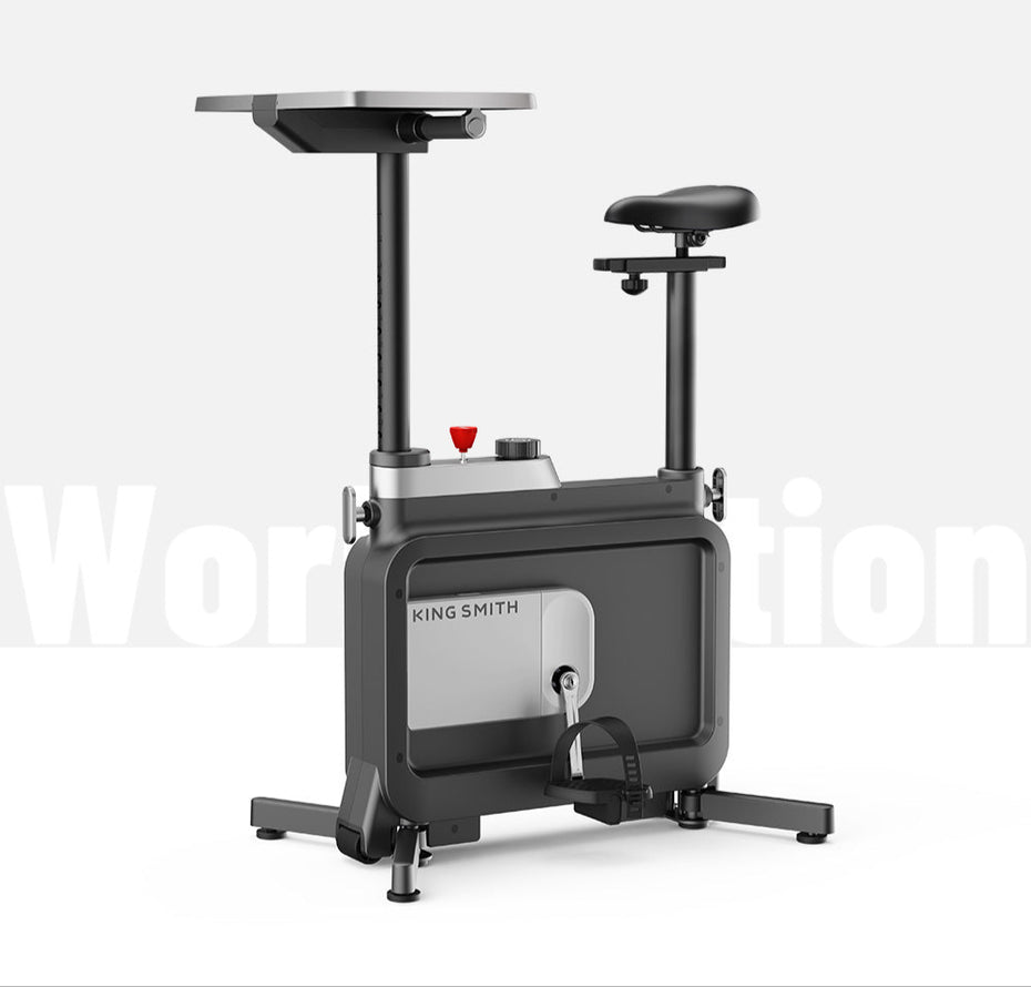 King Smith W1B Foldable Exercise Bike, Foldable Under Desk Bike ...