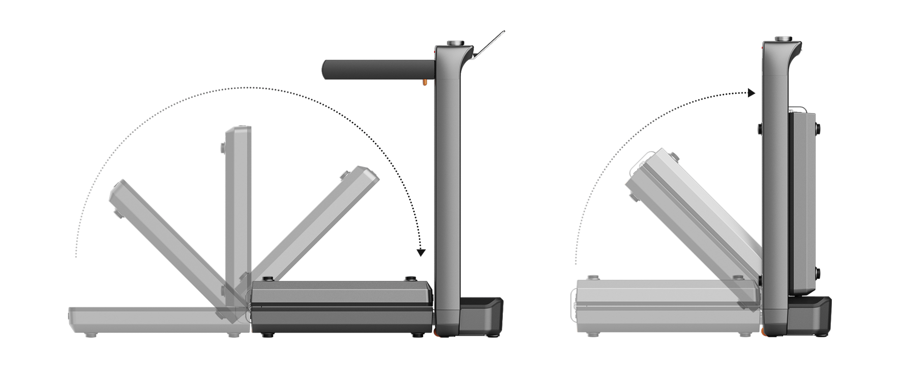 WalkingPad X25+ Foldable Treadmill - 10MPH High-Speed, Smart & Compact