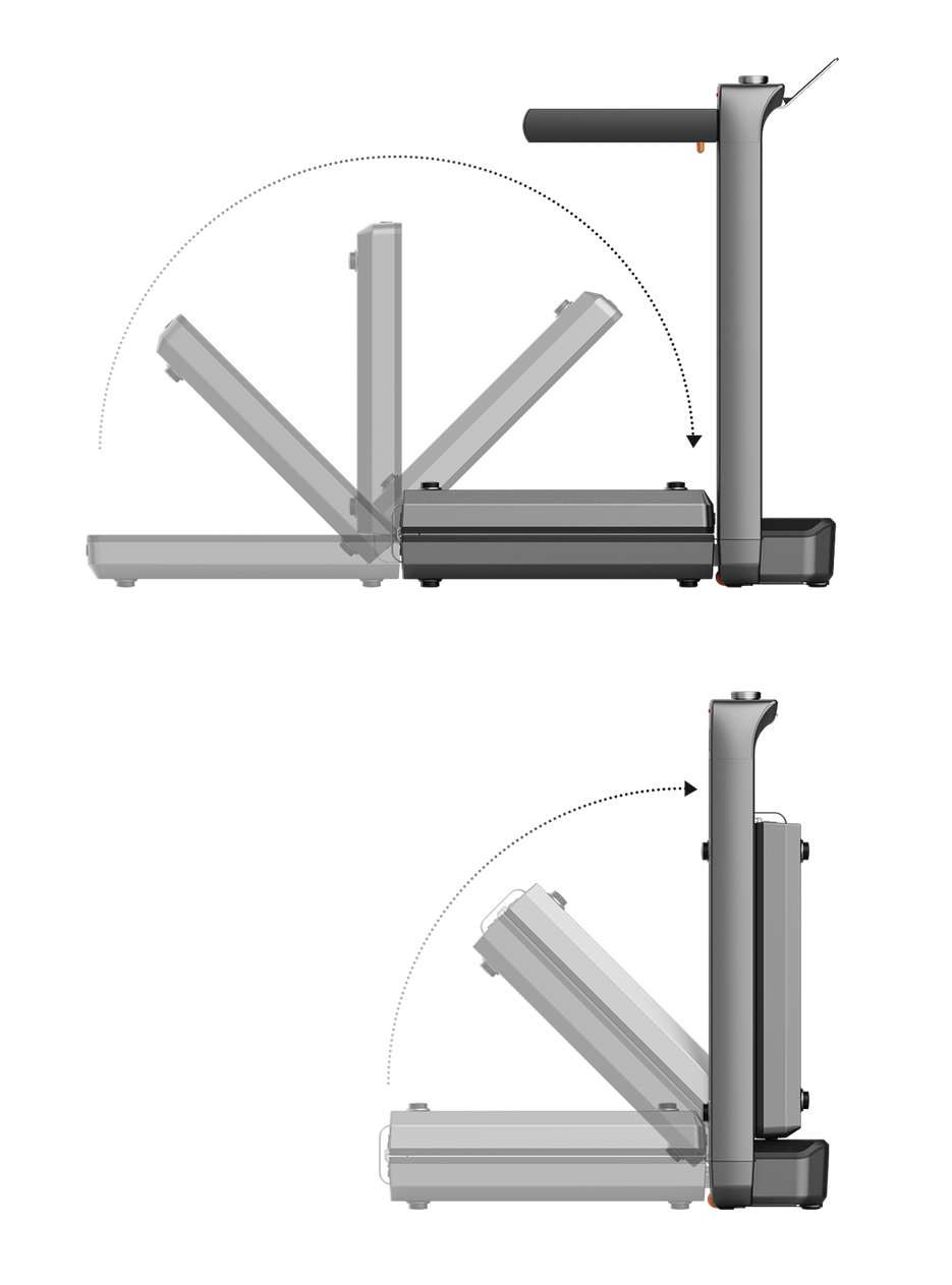 WalkingPad X25+ Foldable Treadmill - 10MPH High-Speed, Smart & Compact